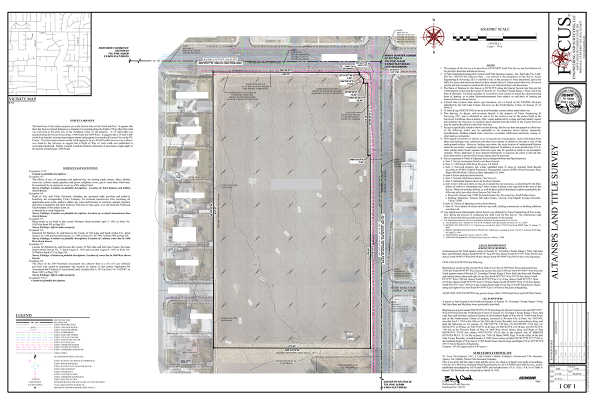 New ALTA Land Survey Requirements